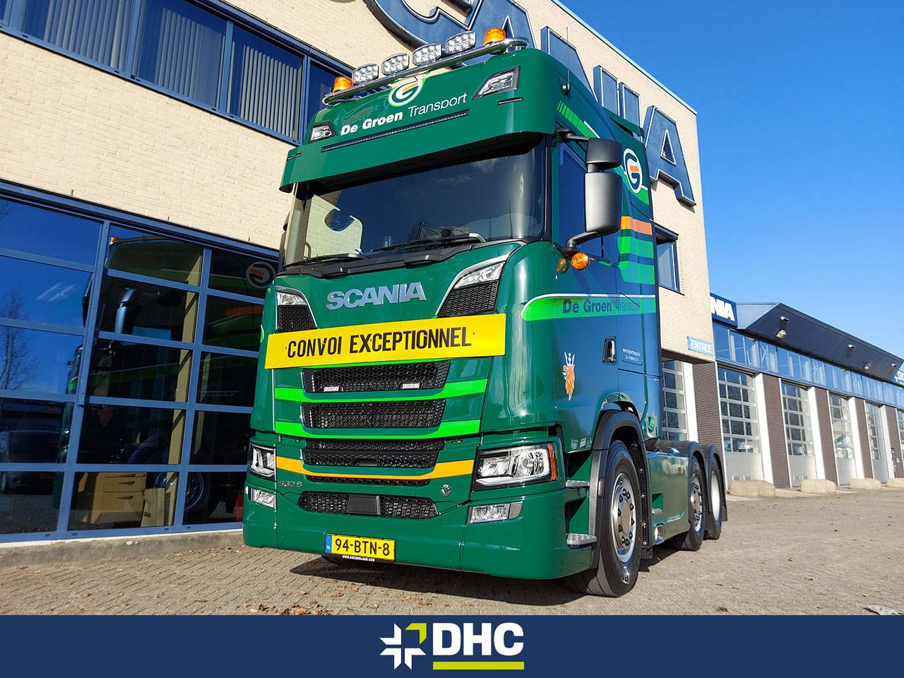 Aflevering De Groen Transport – DHC Zeeland