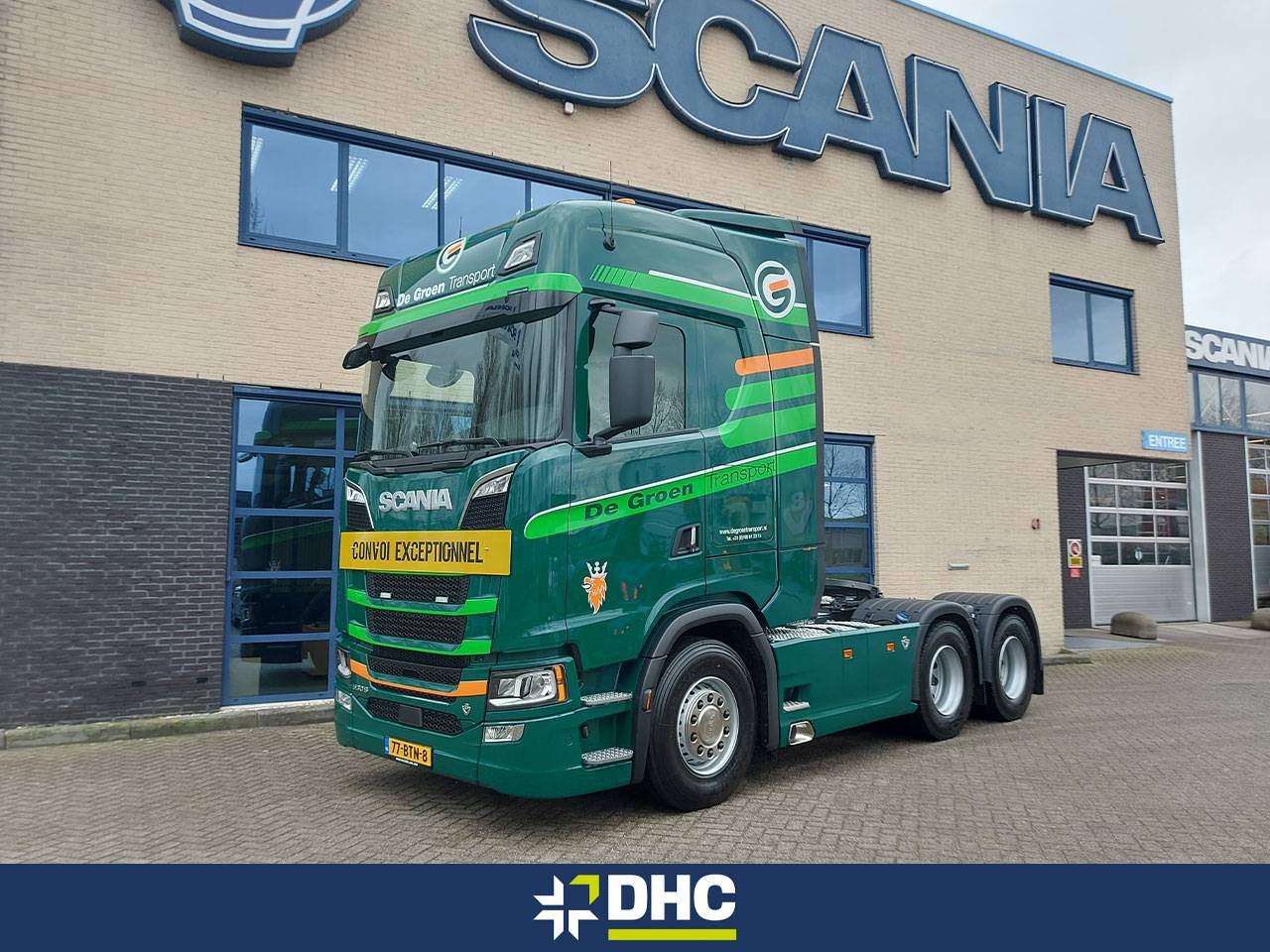 Aflevering De Groen Transport – DHC Zeeland